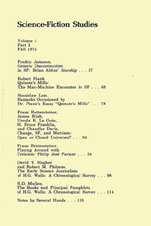 “Science Fiction Studies” Special Issue On Italian Science Fiction ...